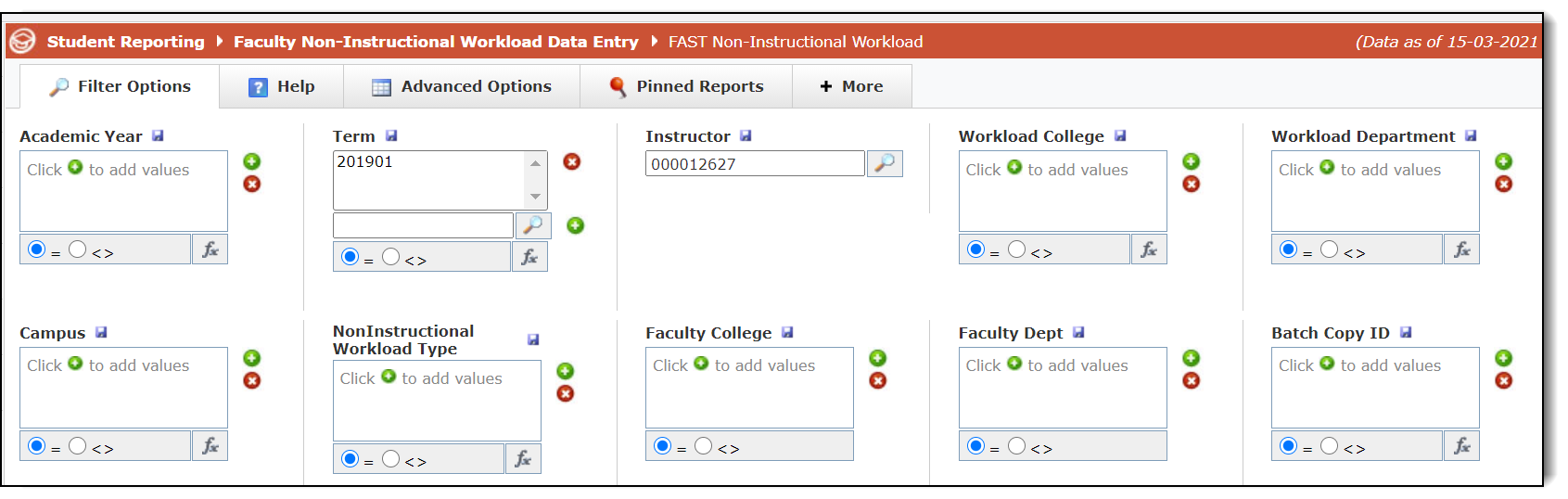 Faculty Workload Management
